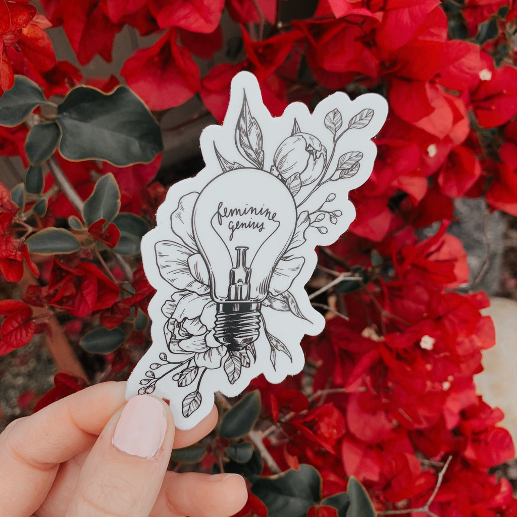 Feminine Genius Sticker – Paradigm